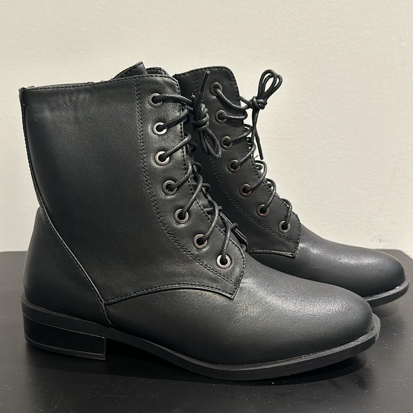 Weeboo | Shoes | Nib Weeboo Black Boots | Poshmark